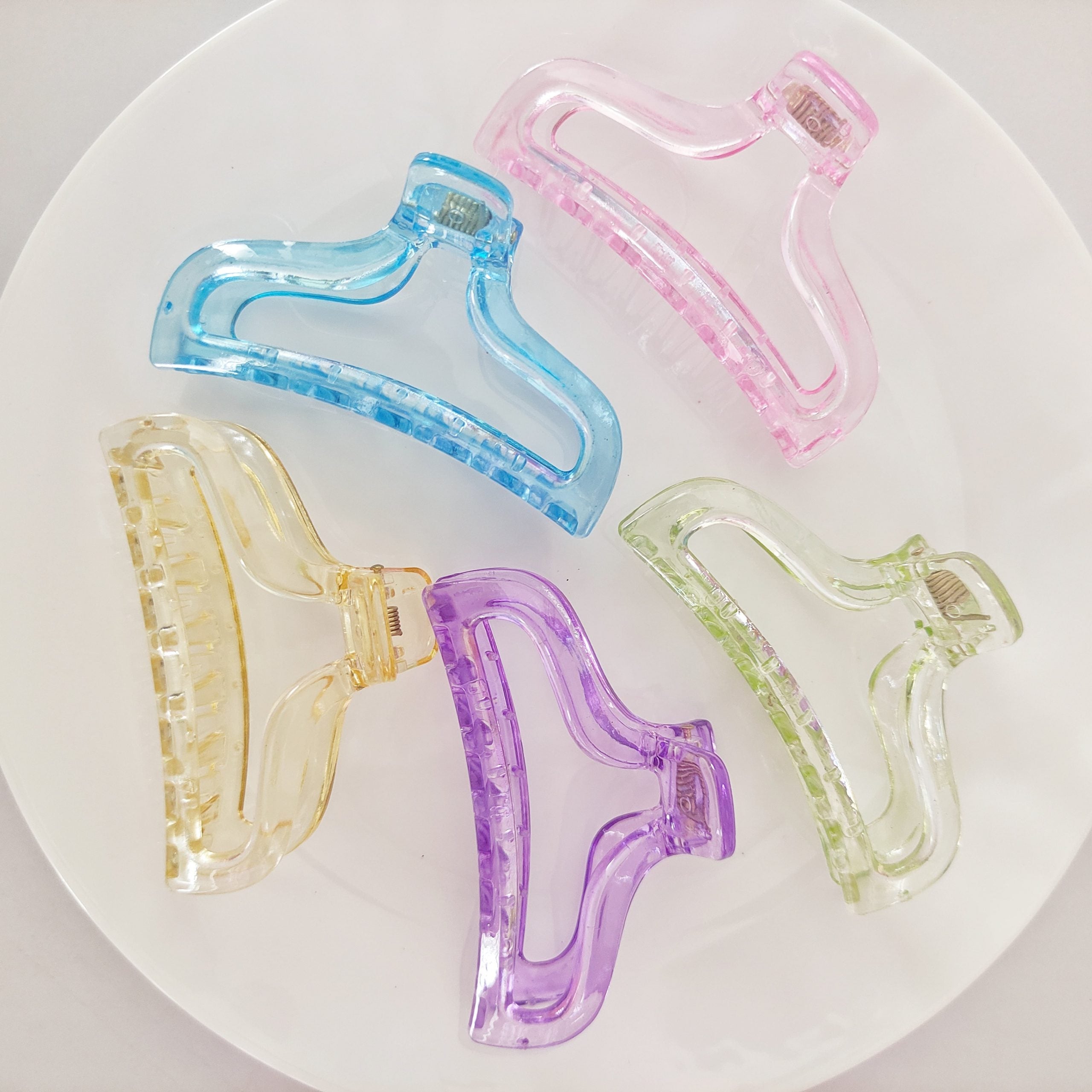 Transparent Fishtail Claw/Catch Clip – Her Dream Store