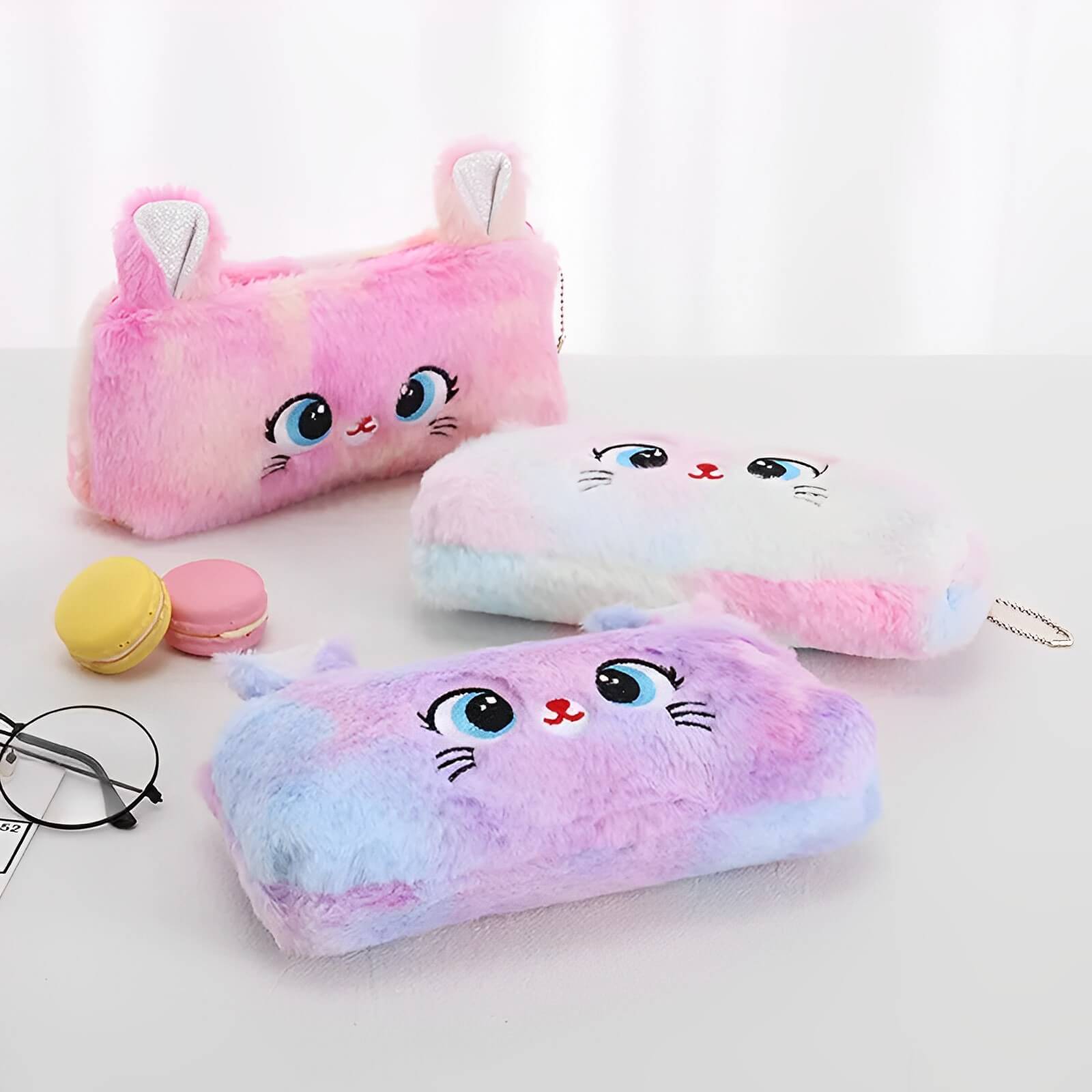 Kitty Fur Pouch – Her Dream Store